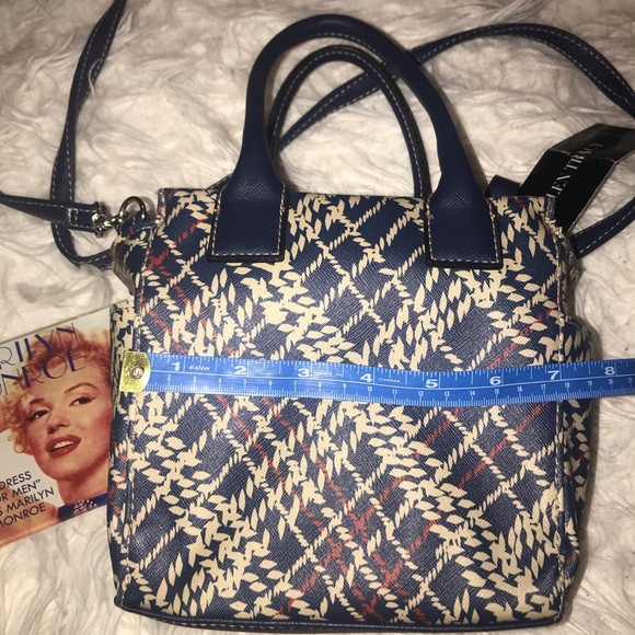 Ellen Tracy | Bags | Ellen Tracy Plaid Luann Mini Satchel Micro Tote ...